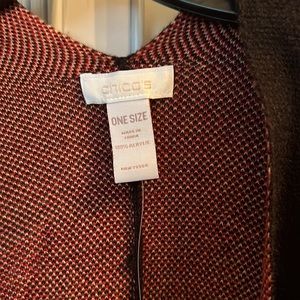 Chico's | Sweaters | Brand New Chicos Poncho | Poshmark